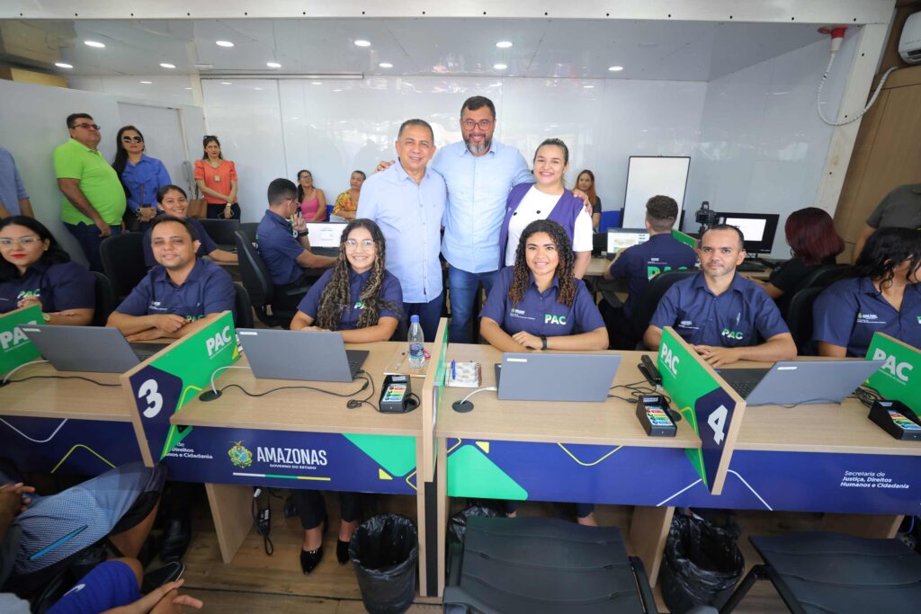 Governo do Amazonas inaugura unidade móvel do PAC em Rio Preto da Eva e ...